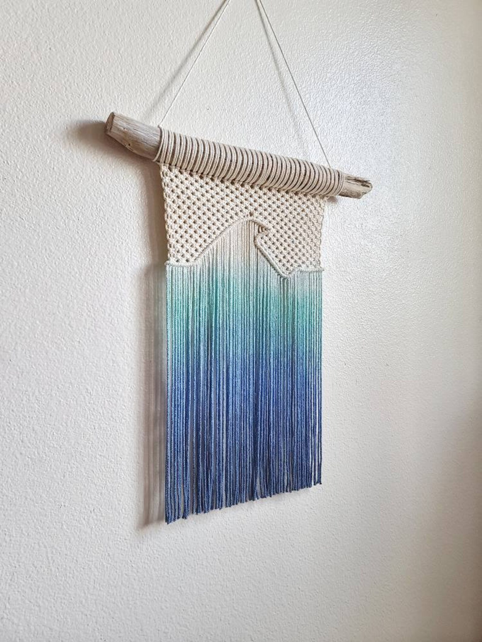 Macrame Wave Wall Hanging Beach Decor Boho Ocean Decoration - Etsy