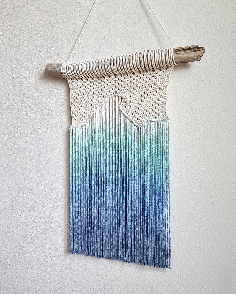 Macrame Wave Wall Hanging Beach Decor Boho Ocean Decoration - Etsy