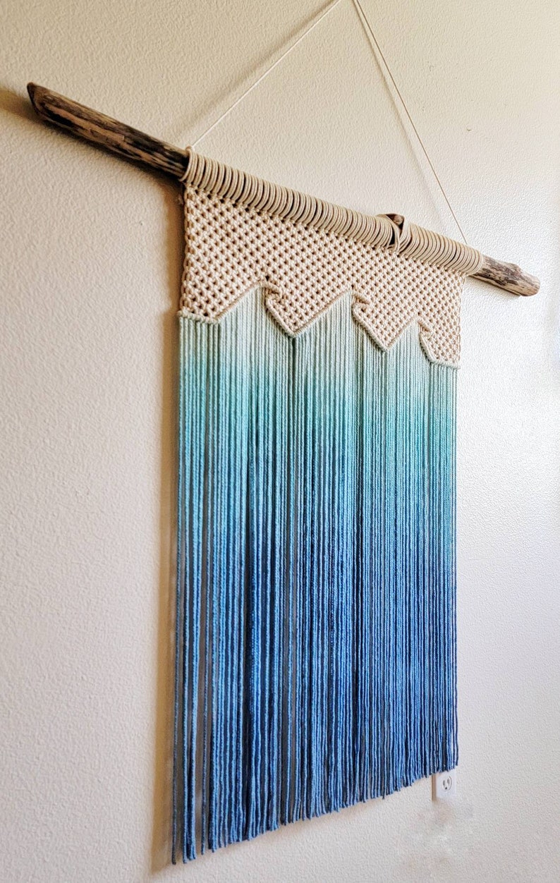 Large Macrame Beach Wave Ocean Wall Hanging - Etsy