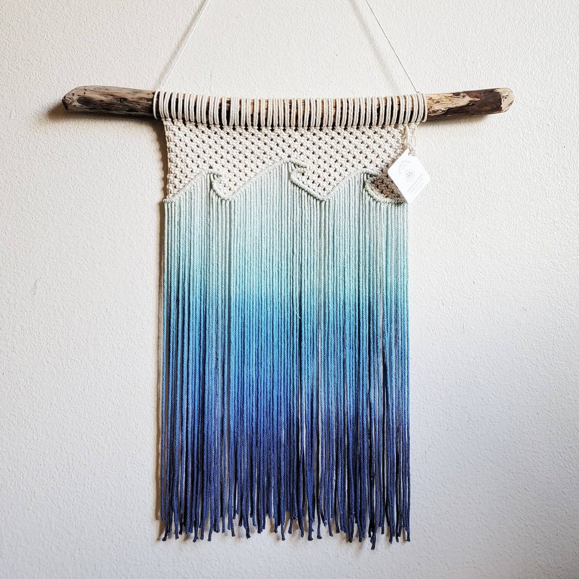 Triple Ocean Wave Macrame Wall Hanging - Etsy