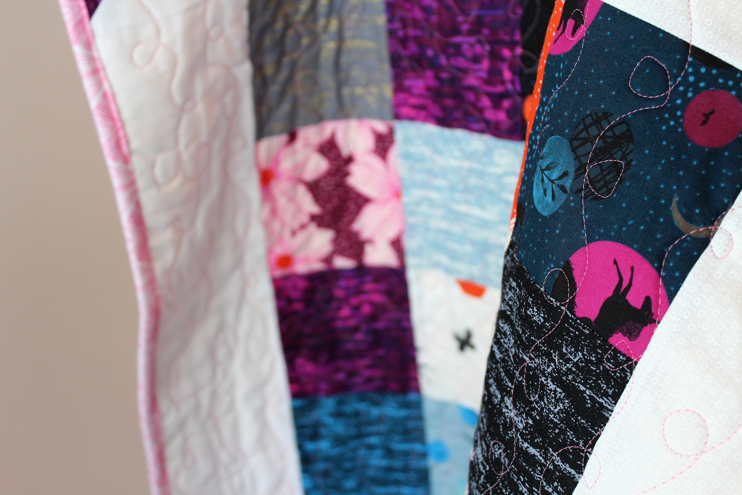 Whimsical Fantasy Quilt, Mystical Creatures, Baby/child Quilt - Etsy