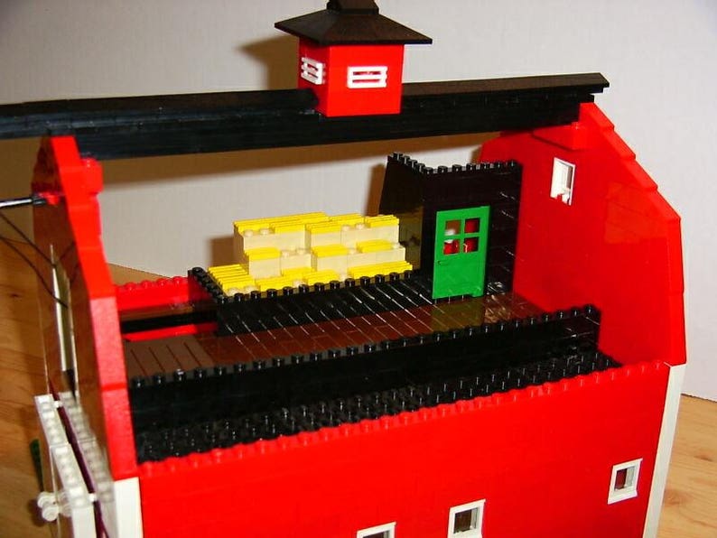 Classic Red Barn LEGO instructions use your own LEGOs to | Etsy