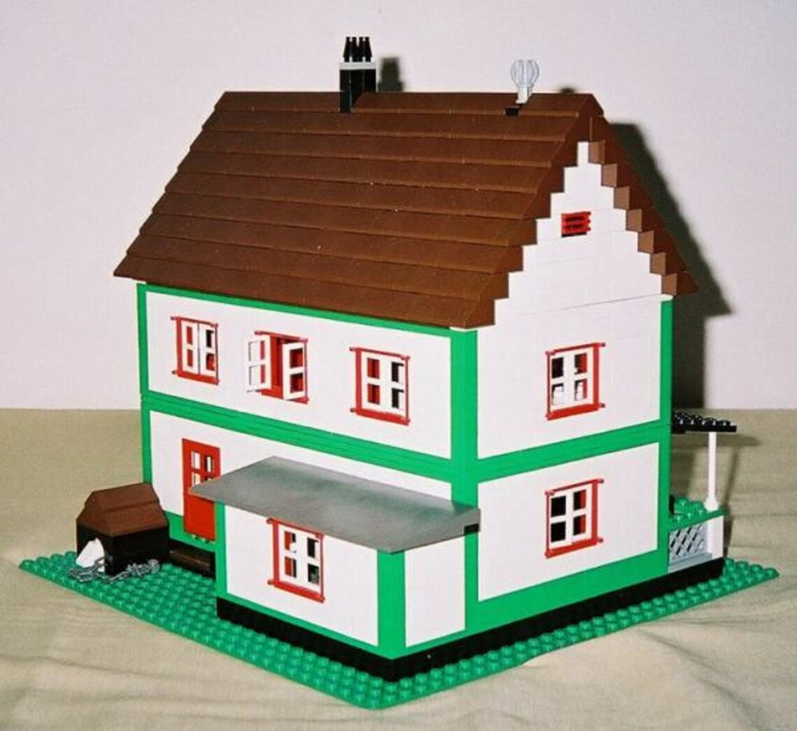 Farmhouse Building Instructions - Use Your Own Legos to Build This ...