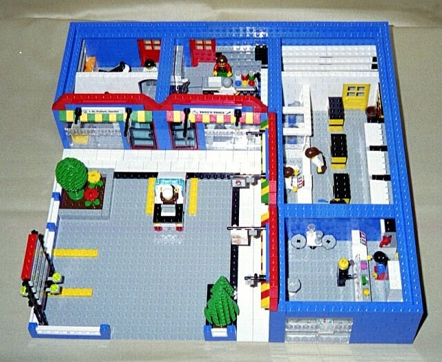 Shopping Mall Building Instructions - Use Your Own Legos to Build This ...