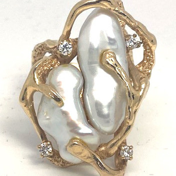 Freeform Ring - Etsy