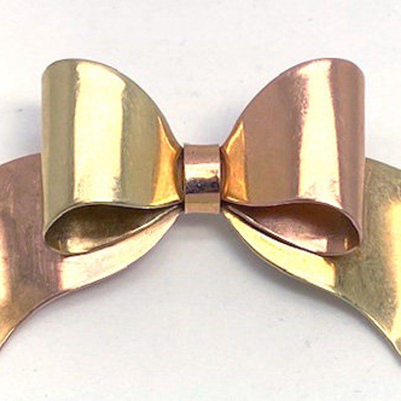 Bow Brooch - Etsy