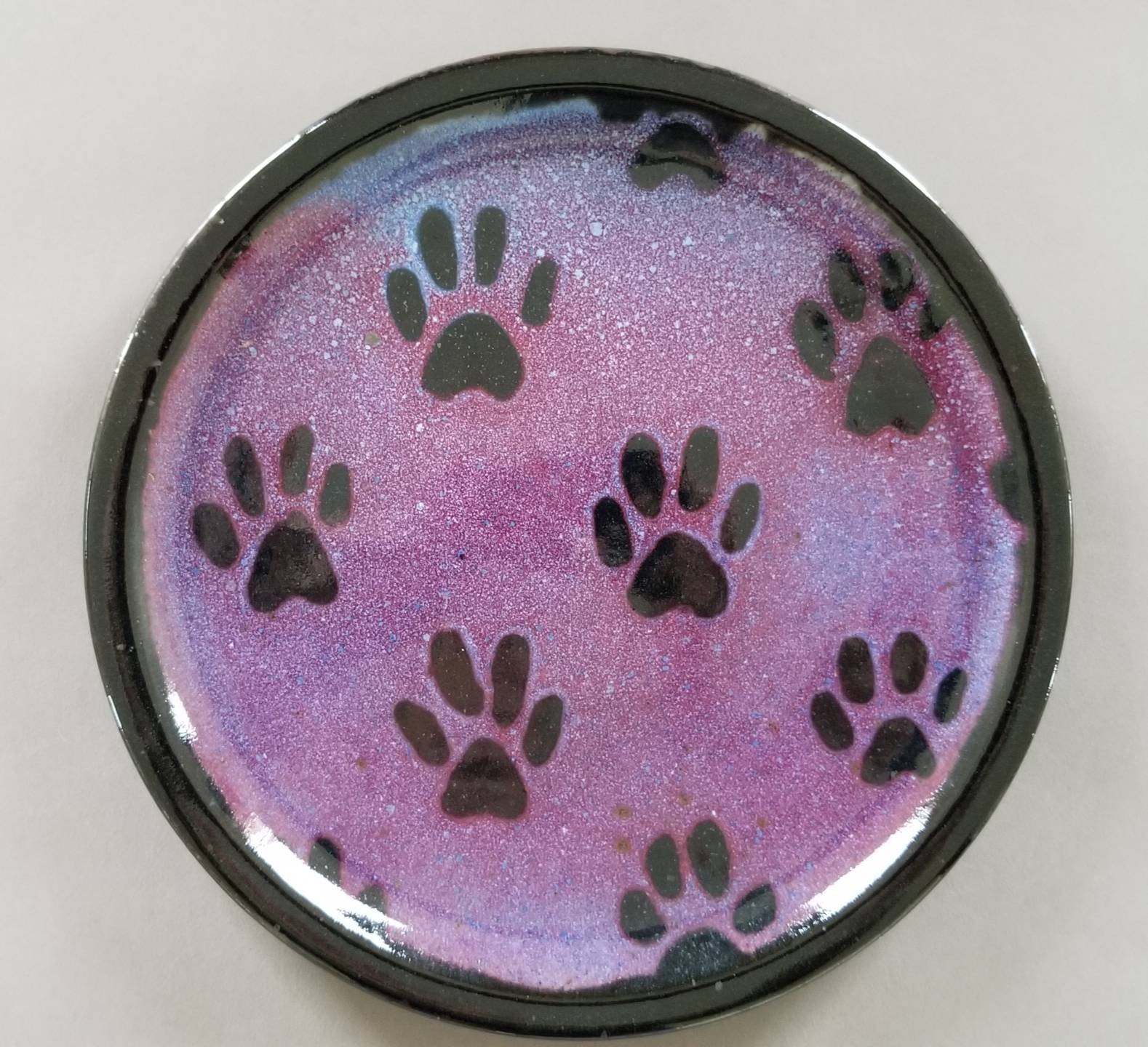 Paw Print Plates - Etsy