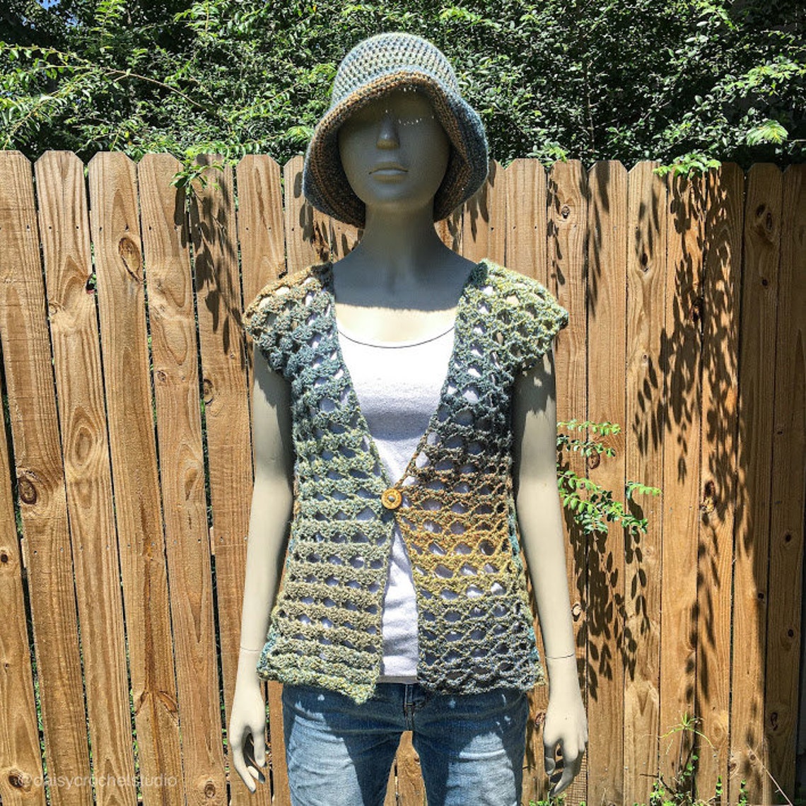 June Crochet Vest Pattern Crochet Pattern Crochet Shirt | Etsy