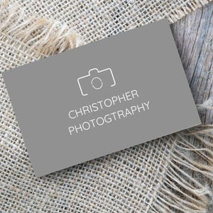 Minimal Business Card Template Edited in Canva | Fully Customizable ...