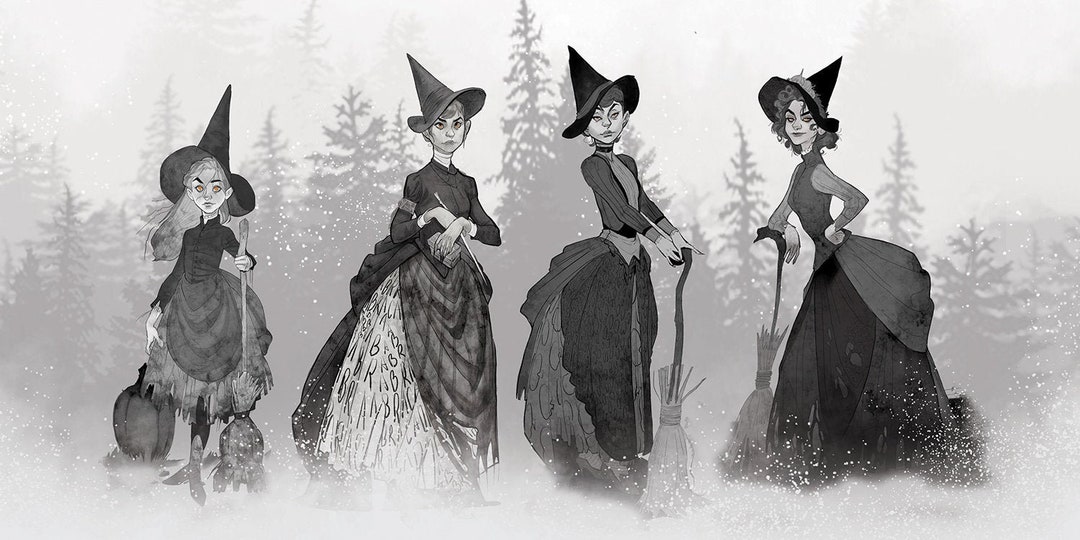 Victorian Witches Lineup - Etsy