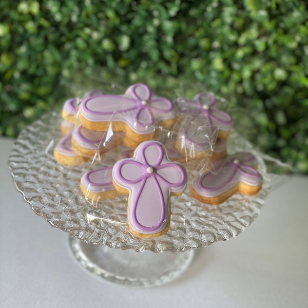 Cross Sugar Cookies - Etsy