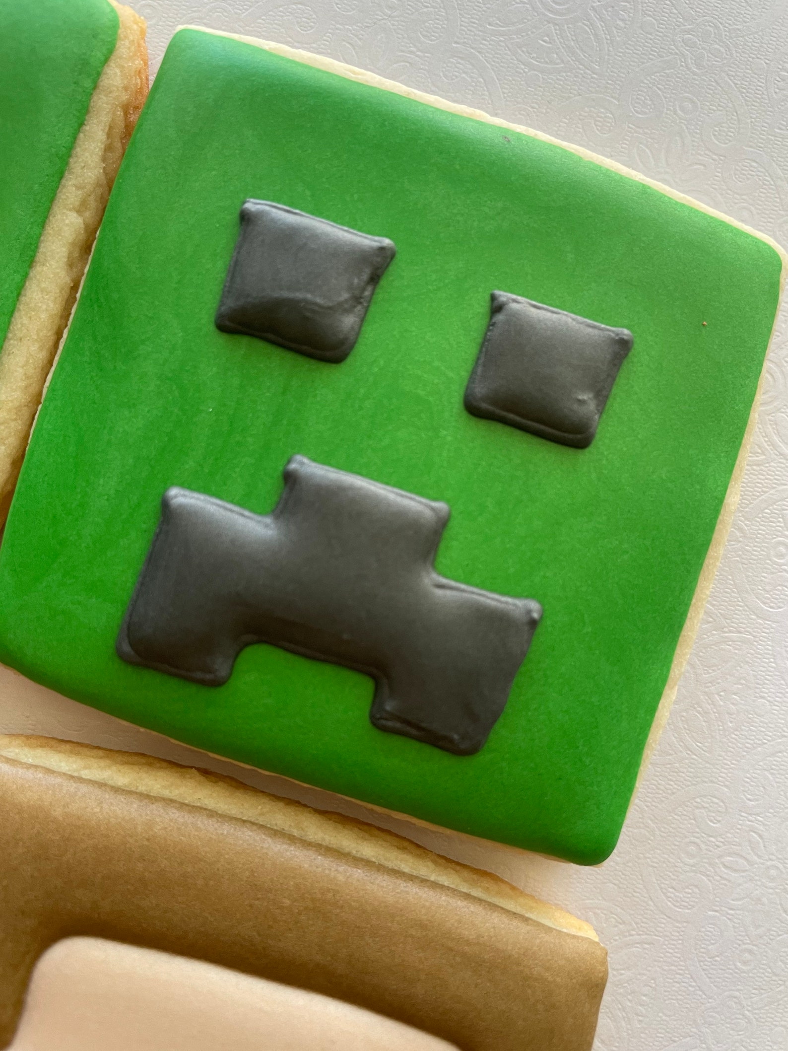 12 Minecraft Sugar Cookies/ Birthday Cookies/ Party Favors - Etsy