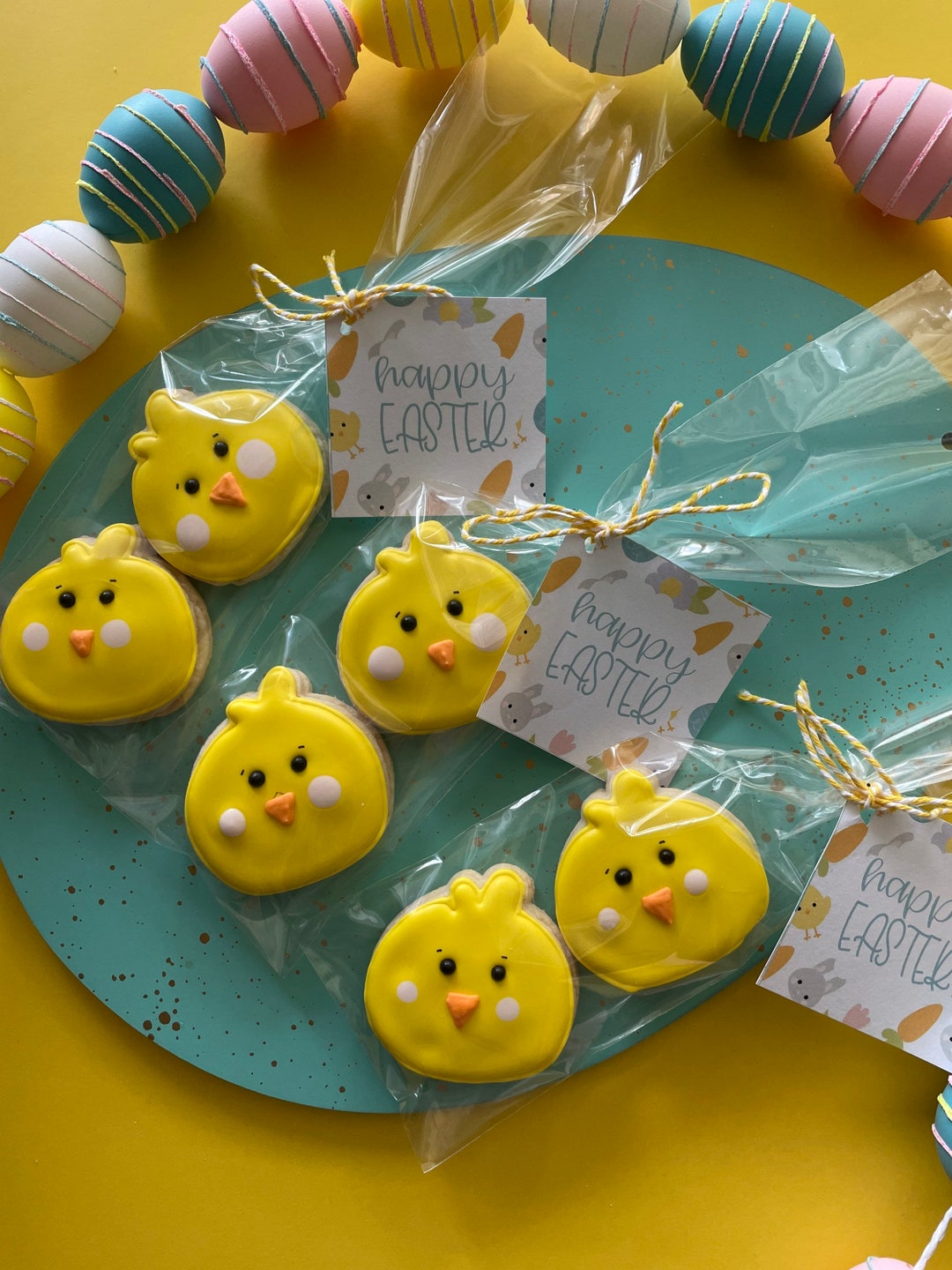 2 Mini Chicken Sugar Cookies, Easter Cookies, Chickens Easter, Easter ...