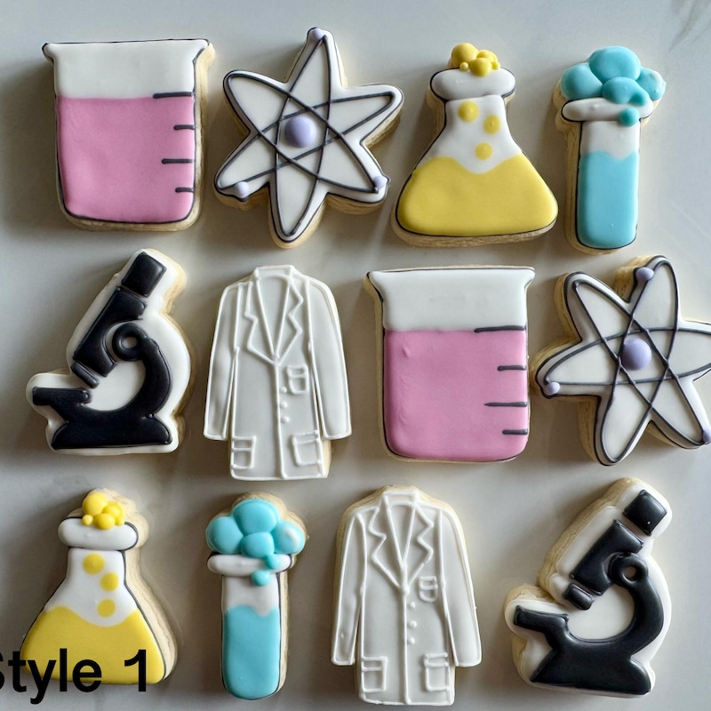 Custom Laboratory Cookies - Etsy
