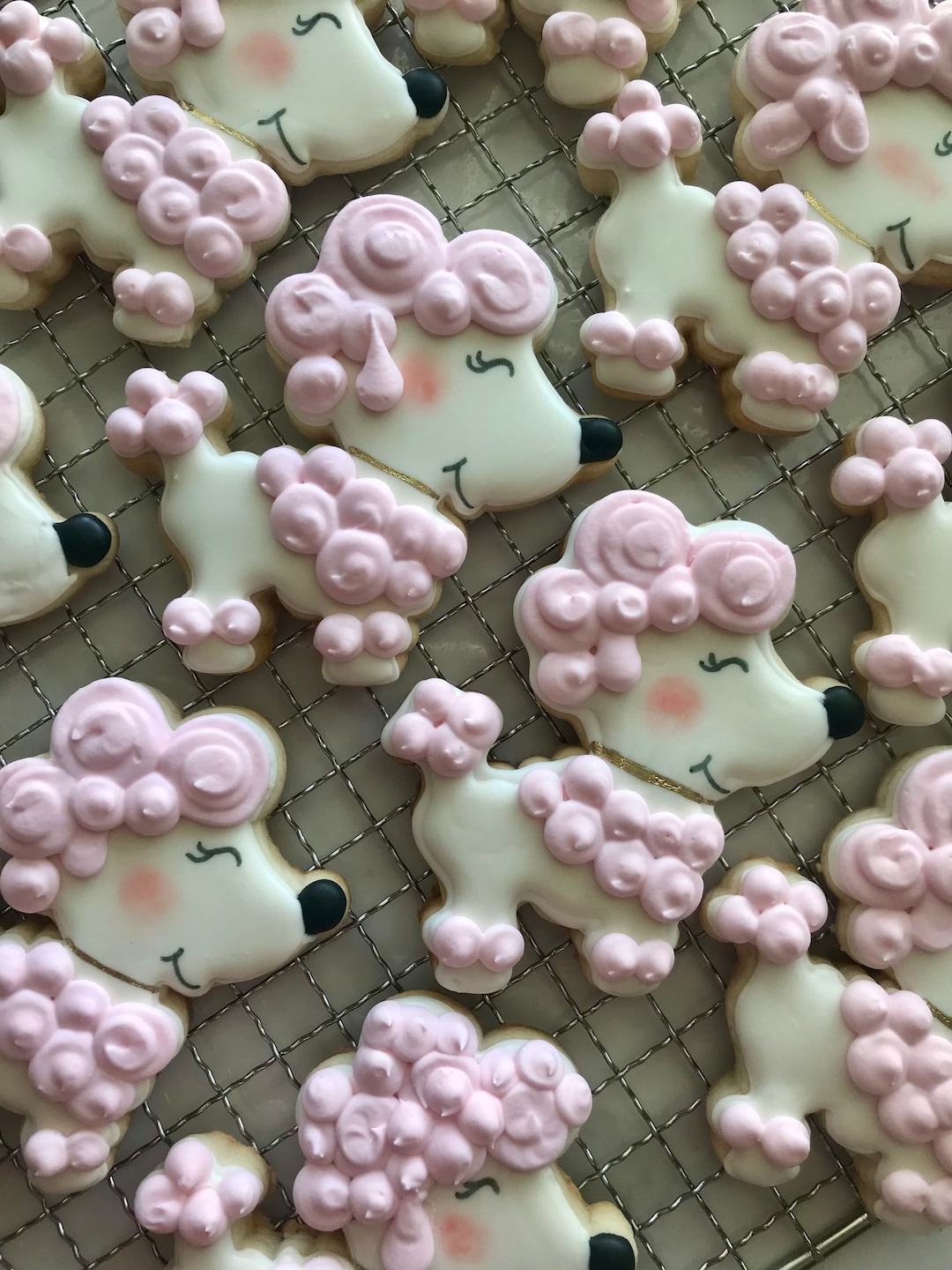 12 Poodle Sugar Cookies: Dog Birthday Party Favors, (cookies for Humans ...
