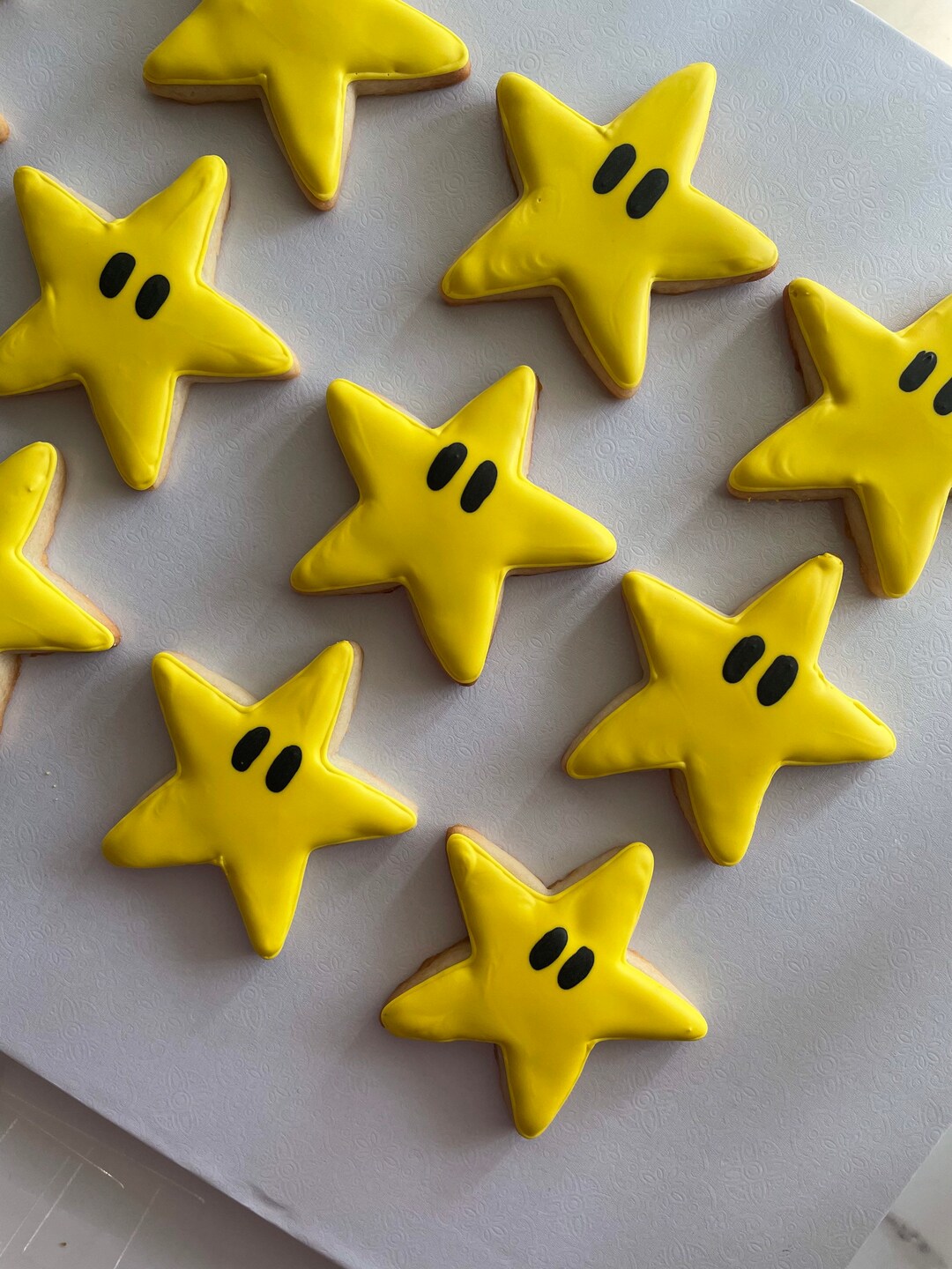 12 Video Game Stars Cookies, Stars Sugar Cookies - Etsy