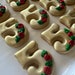 12 Mini Number Cookies, Princess Birthday Party, Belle Birthday - Etsy