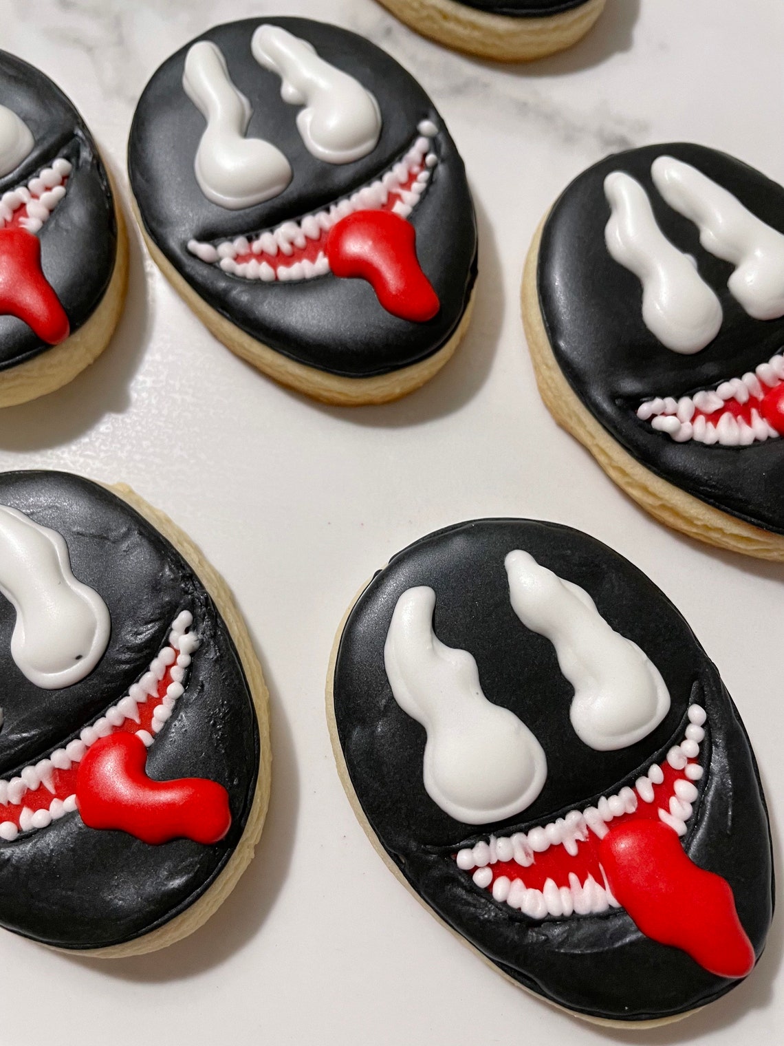 12 Venom Sugar Cookies - Etsy