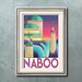 NABOO Travel Poster Star Wars 13x19 direct From the Artist - Etsy