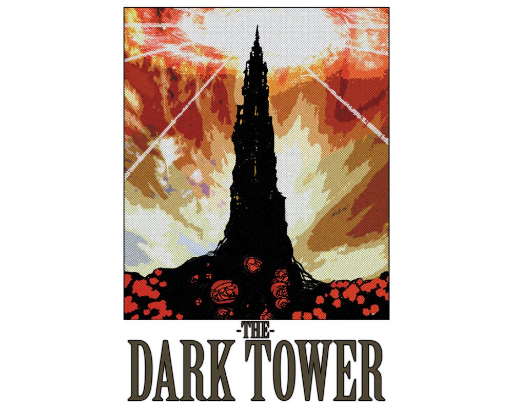 DARK TOWER Travel Poster Stephen King's Dark Tower - Etsy