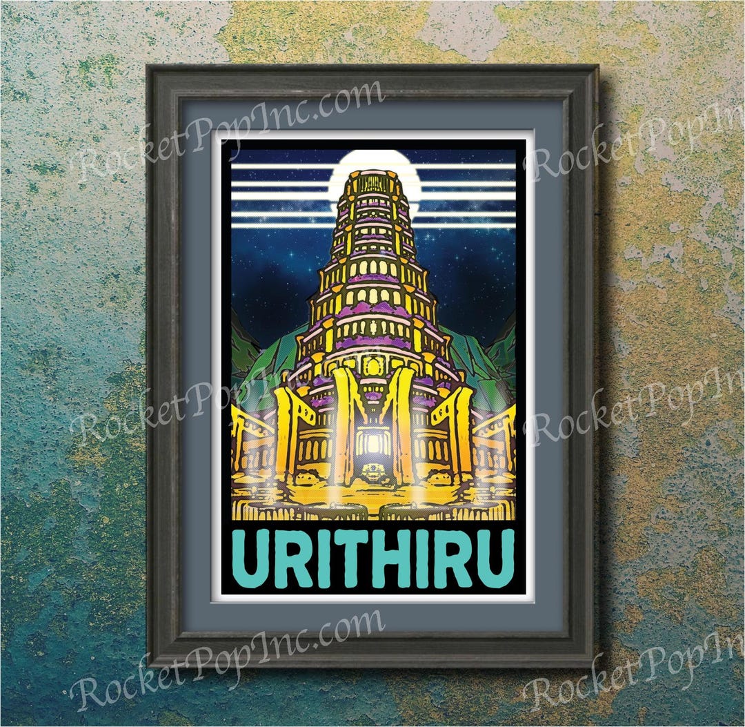 Urithiru - Travel Poster - Way of Kings / Stormlight Archive - 13"x19 ...