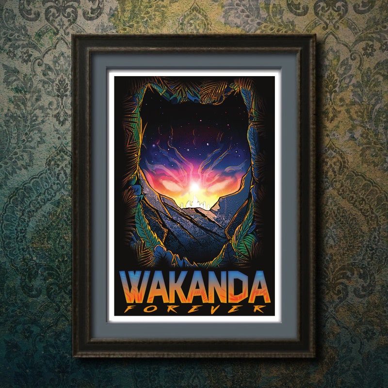 Wakanda Poster - Etsy