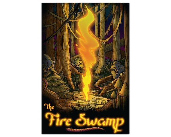 Princess Bride Fire Swamp