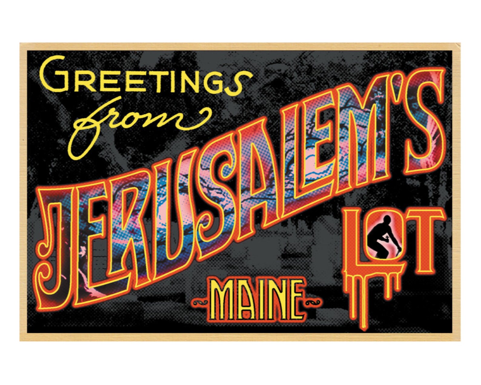 JERUSALEM'S LOT greetings From... postcard | Etsy