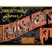 JERUSALEM'S LOT greetings From... postcard Poster Stephen King's Salem ...
