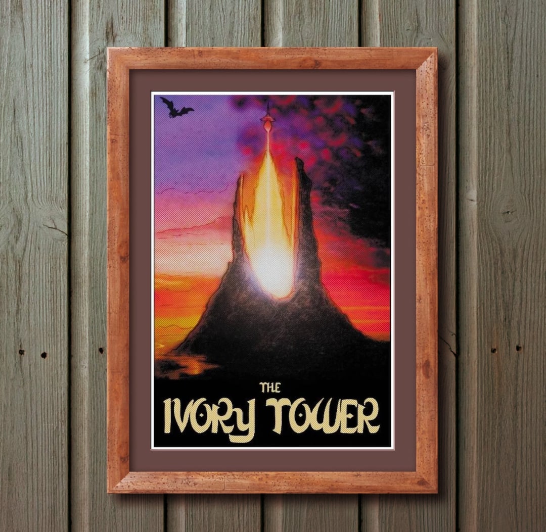 IVORY TOWER Travel Poster Neverending Story 13x19 direct From the ...