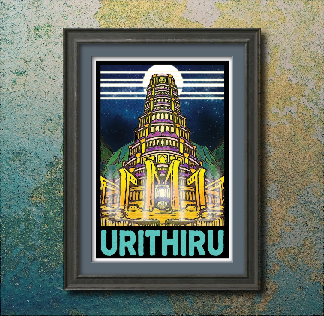 Urithiru Travel Poster Way of Kings / Stormlight Archive 13x19 direct ...