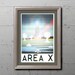 AREA X Travel Poster Annihilation / Southern Reach | Etsy