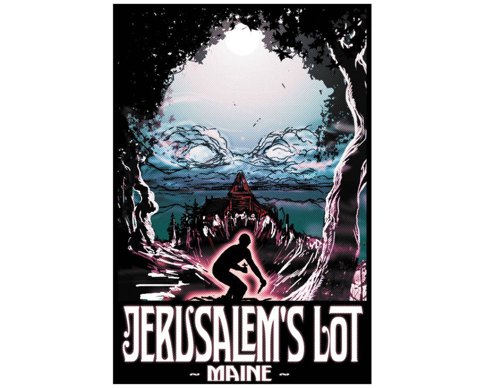 JERUSALEM'S LOT Travel Poster Stephen King's Salem's Lot 13x19 direct ...
