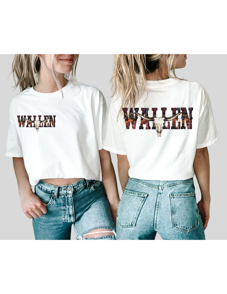Vintage Wallen Bull Skull PNG | Wallen Png | Country Music Png ...