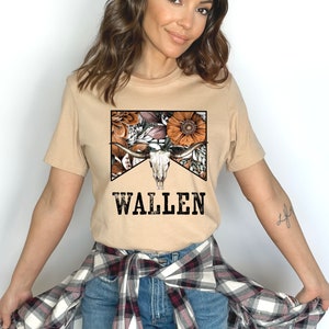 Vintage Wallen Bull Skull PNG | Wallen Png | Country Music Png ...