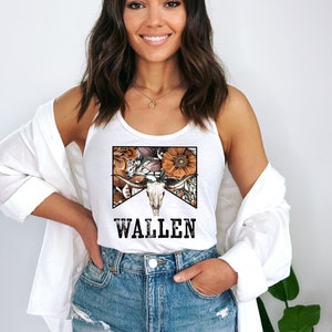 Vintage Wallen Bull Skull PNG | Wallen Png | Country Music Png ...