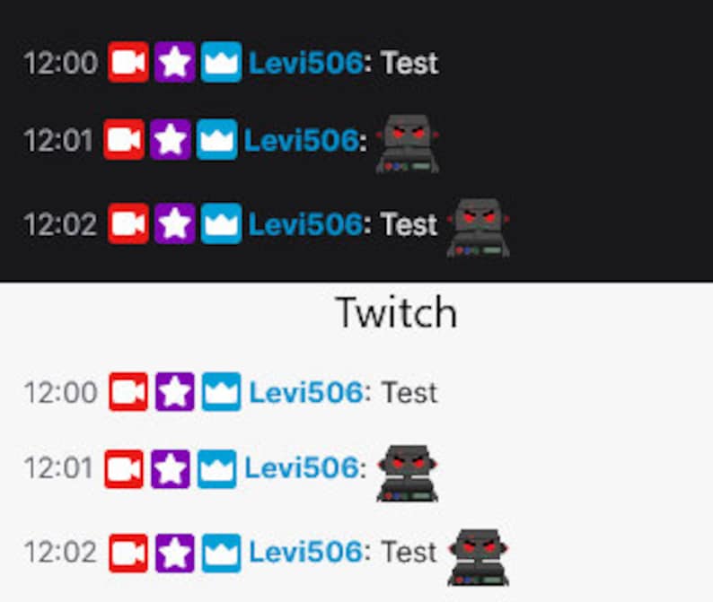 Robot Emote Set de 5 para Twitch, Neutral, Angry, LUL, Raid y Hype ...