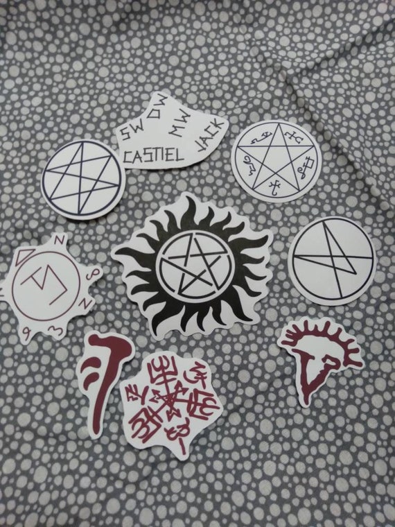 Supernatural Symbols Wallpaper