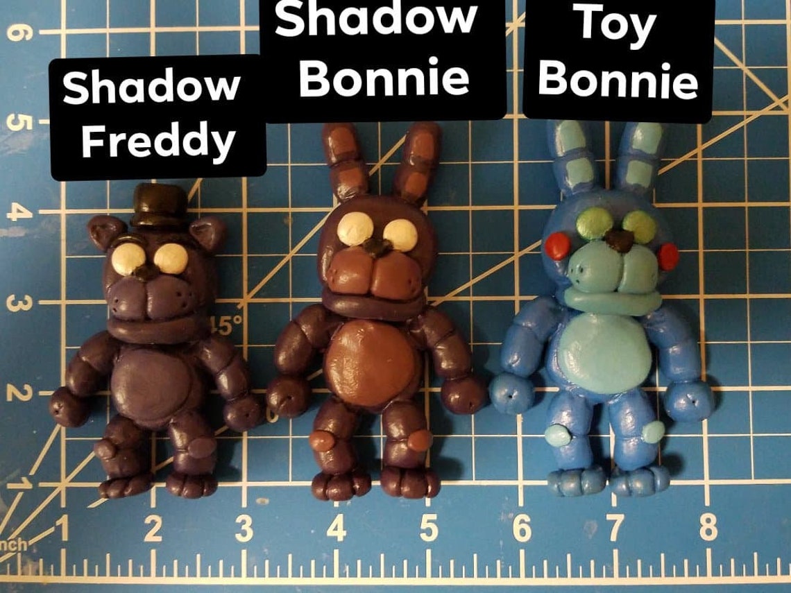Five Nights at Freddys Custom Made Models Clay Models FNAF - Etsy Australia