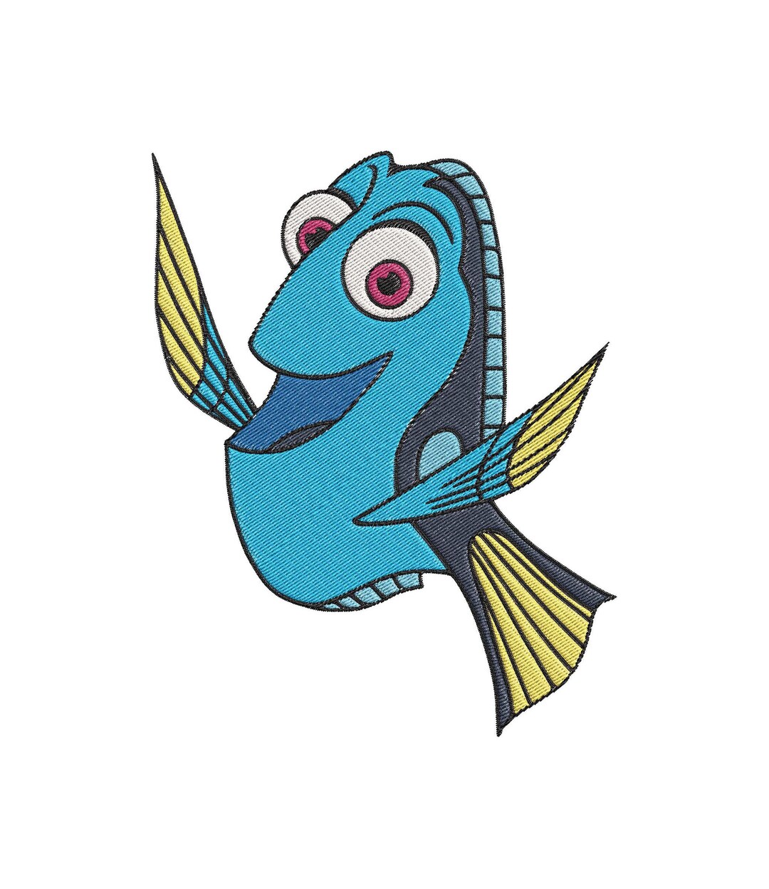 Finding Dory Fill 01 Embroidery Design - Instant Download - Etsy