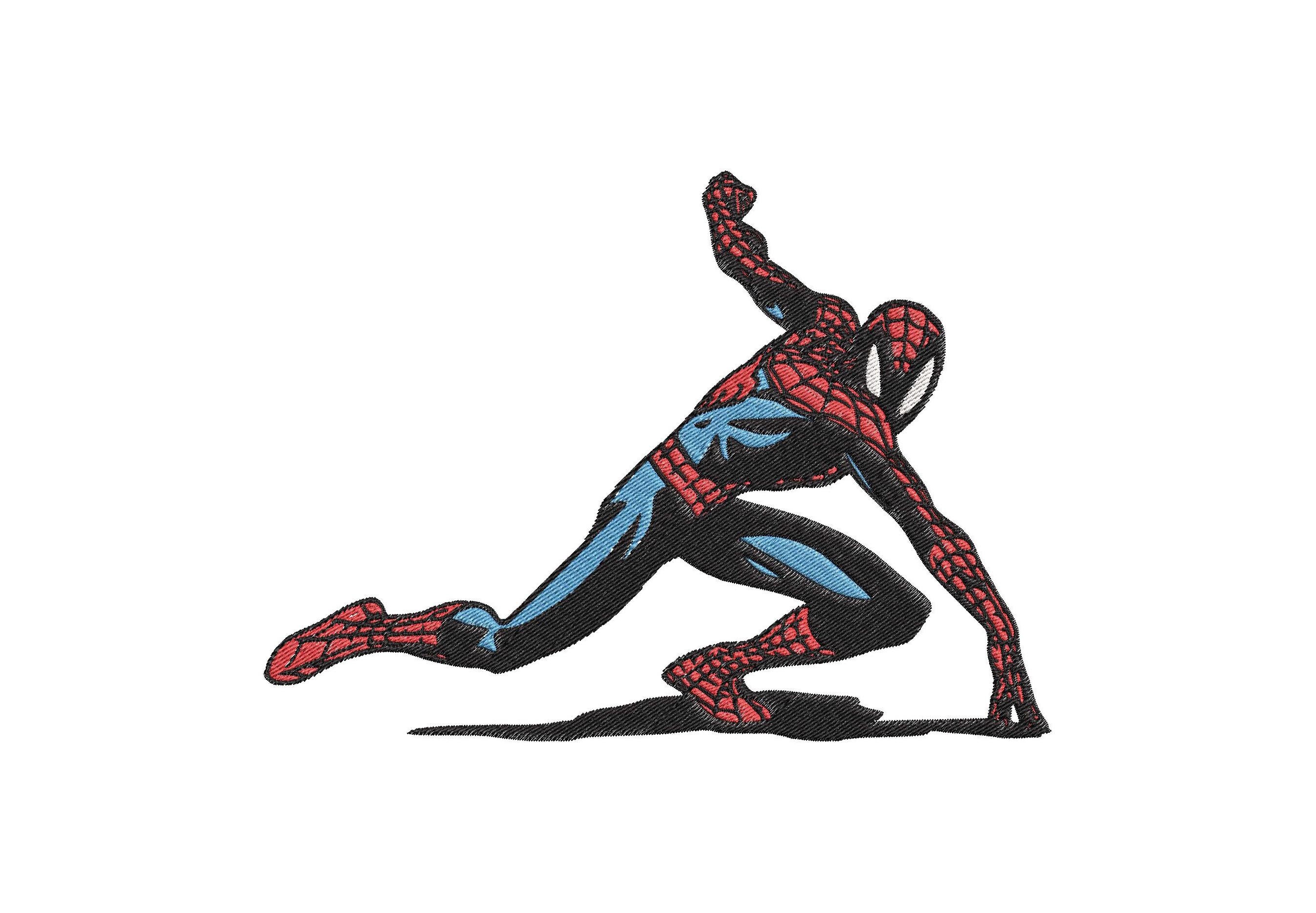 Spider Man Fill 02 Embroidery Design Instant Download - Etsy