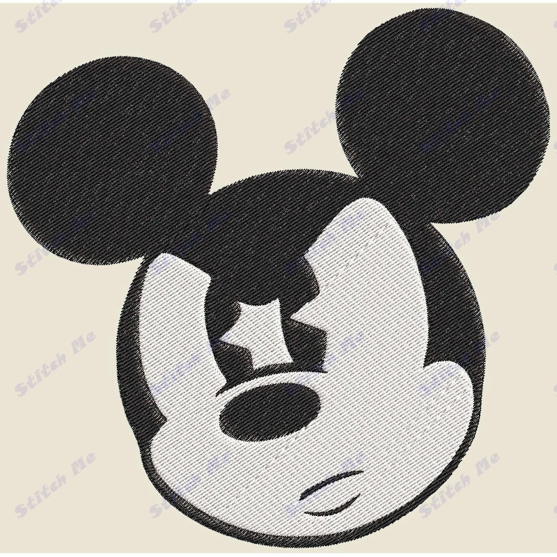 Mickey Mouse Face - Etsy