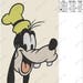 Goofy Face Filled 04 Embroidery Design Instant Download - Etsy