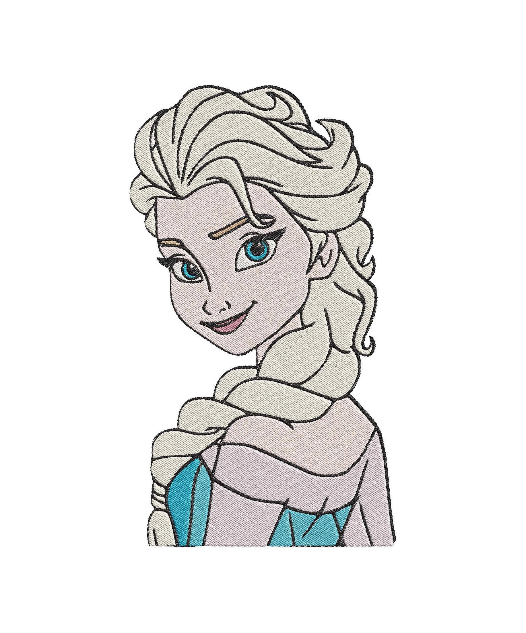 Art & Collectibles Fiber Arts Instant Download Elsa Frozen Filled ...