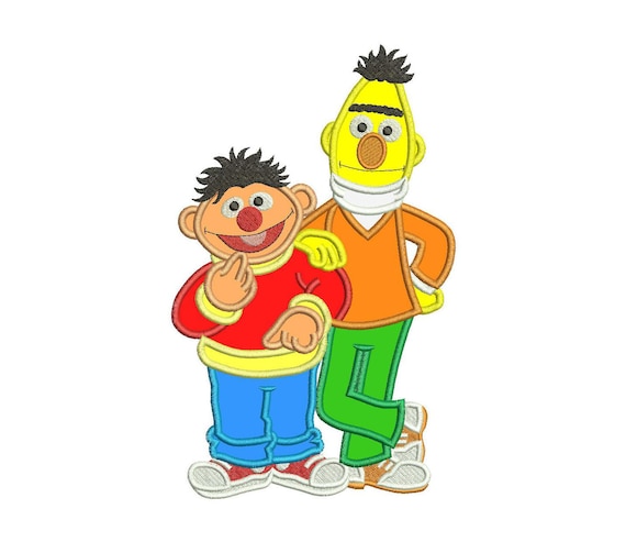 Ernie And Bert Clipart