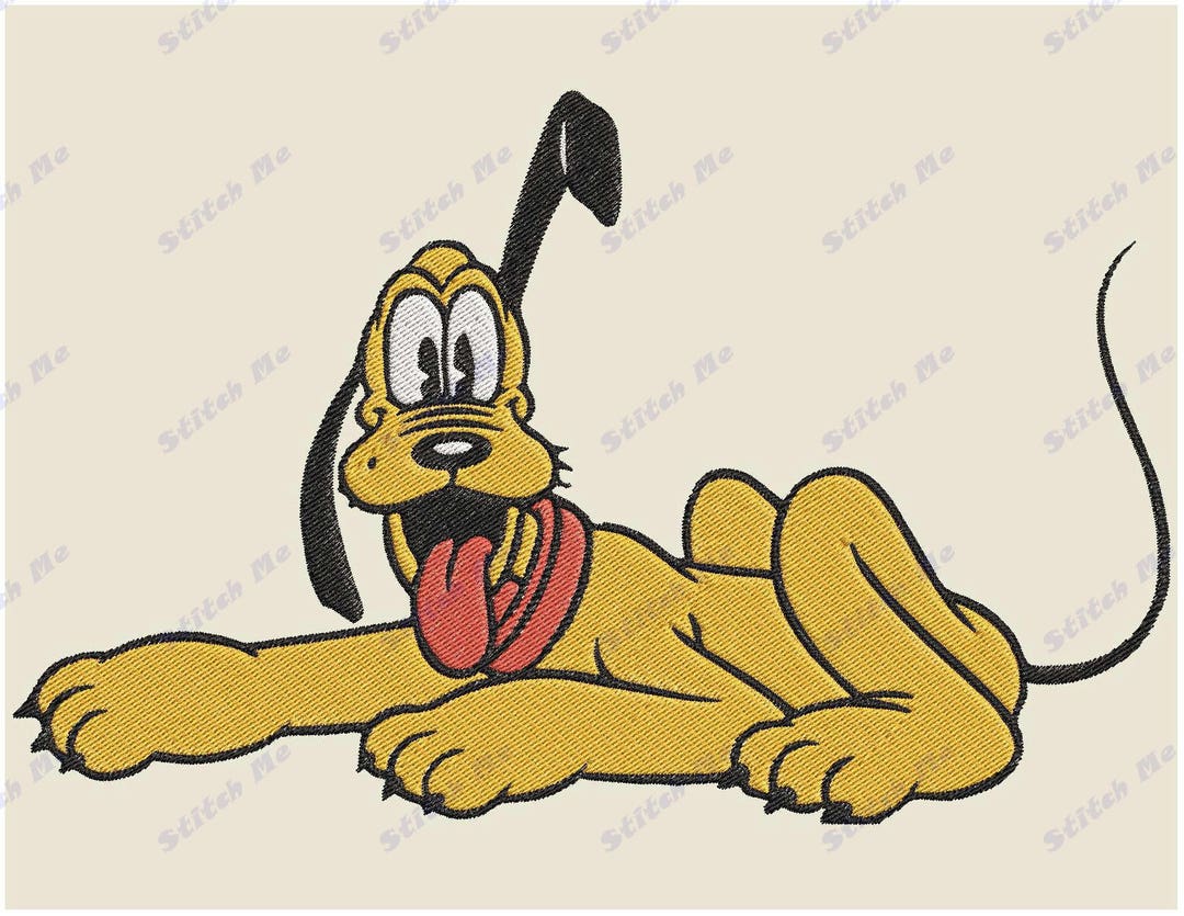 Pluto Filled 06 Embroidery Design - Instant Download - Etsy