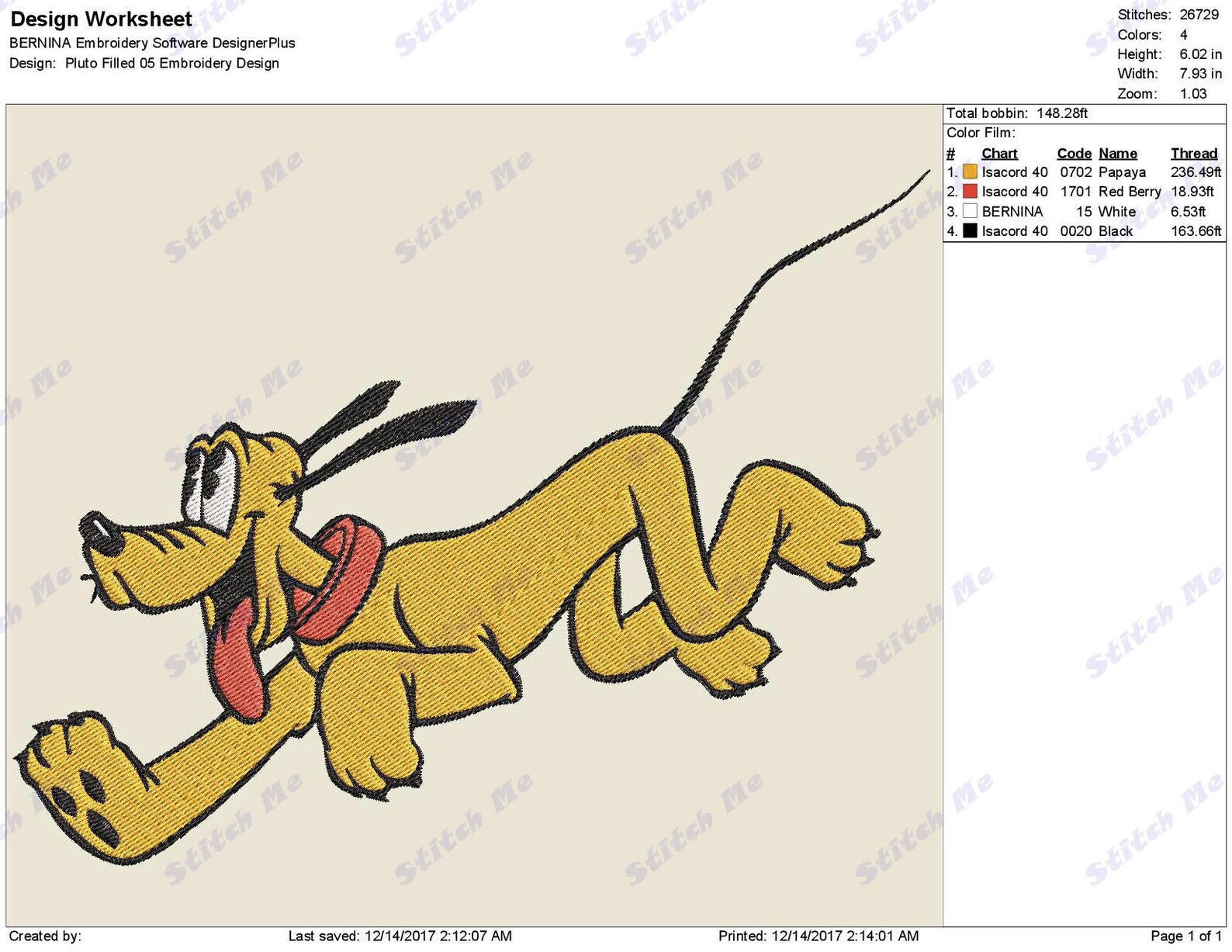 Pluto Filled 05 Embroidery Design Instant Download - Etsy