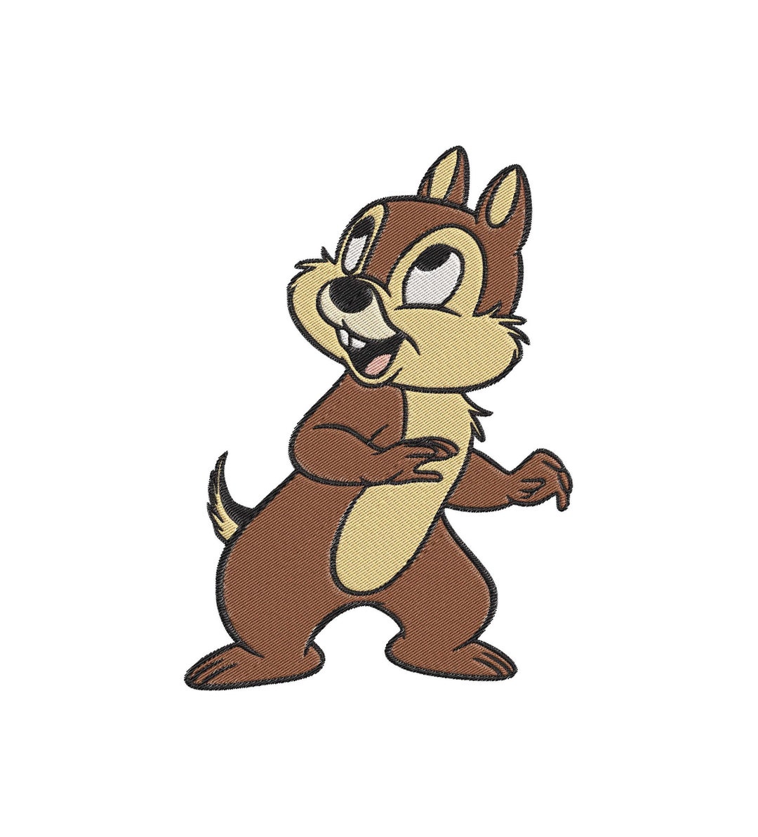 Chip and Dale Fill 09 Embroidery Design - Instant Download - Etsy