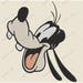 Goofy Face Filled 05 Embroidery Design - Instant Download - Etsy