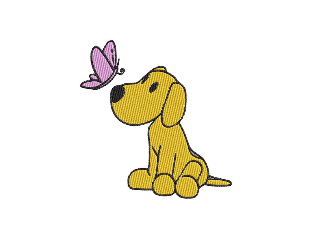 Dog Fill 02 Embroidery Design - Instant Download - Etsy